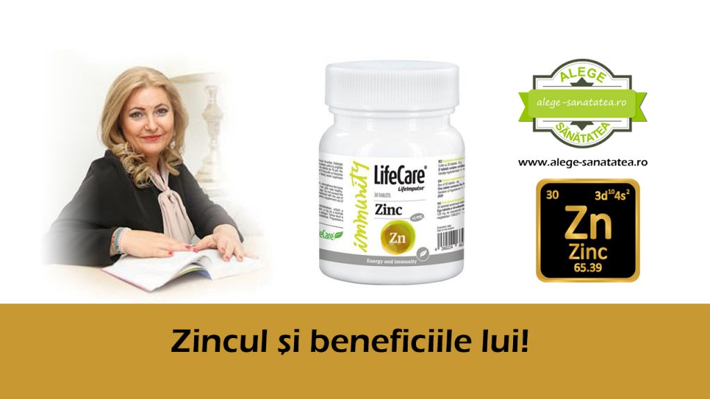 ZINCUL SI BENEFICIILE LUI - Alege Sanatatea